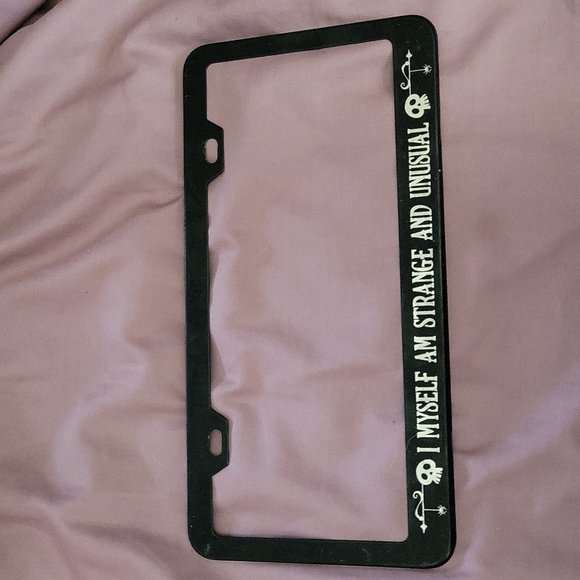 Other | 2 Tim Burton License Plates | Poshmark